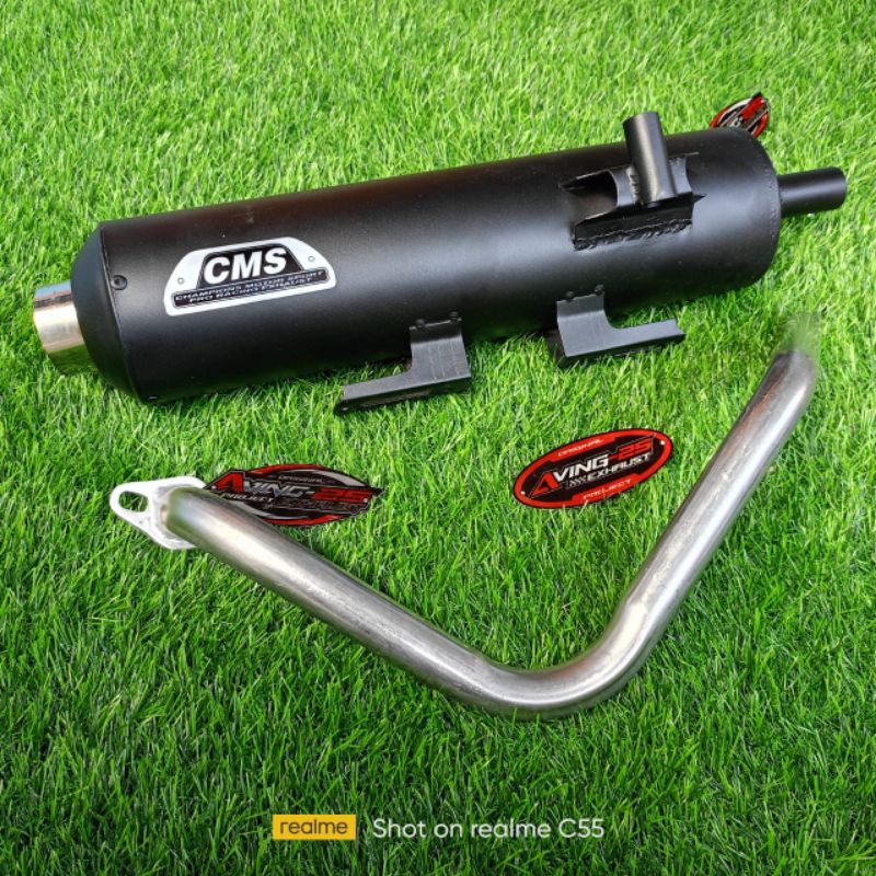 Jual Knalpot copy CMS ngebas halus pnp all matic Beat Scoopy Vario Mio ...