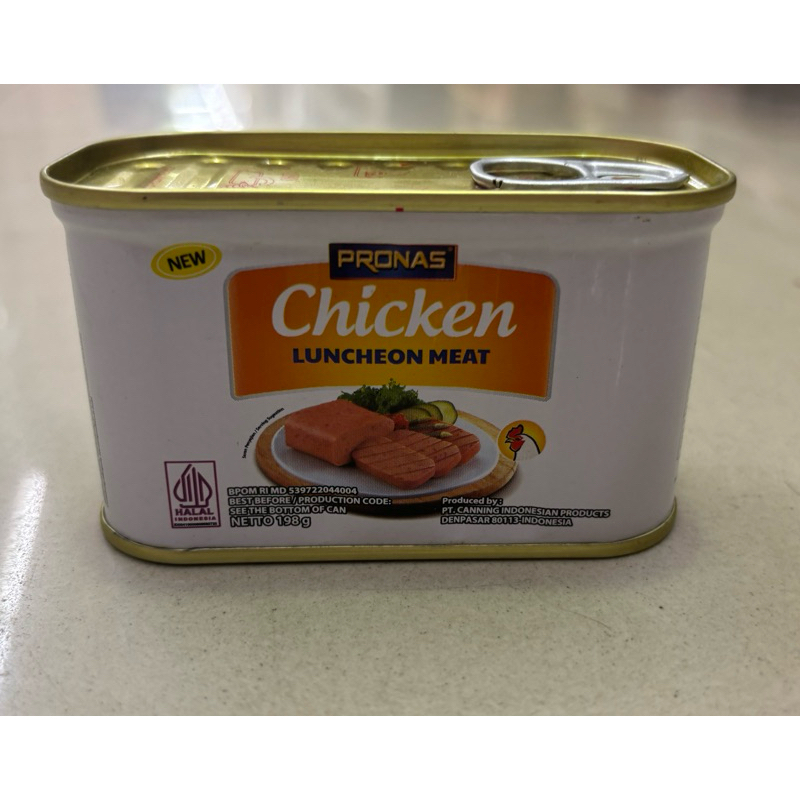 Jual PRONAS LUNCHEON AYAM CHICKEN KORNET 198gram | Shopee Indonesia