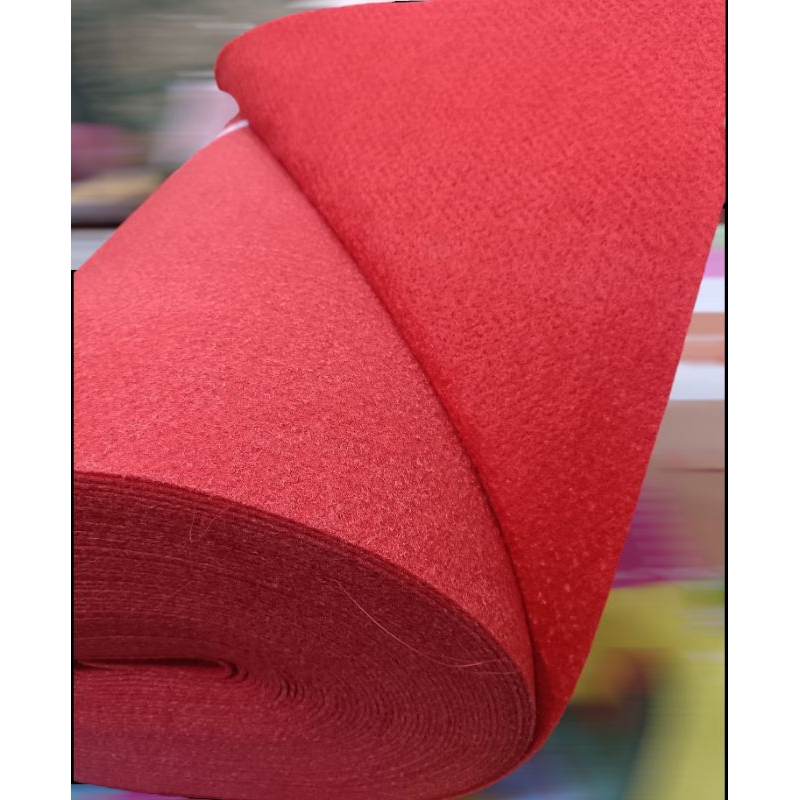 Jual Karpet Bludru Polos Buana Alas Lantai 2m (lebar tetap) × 0,5m panjang (1pcs) | Shopee Indonesia