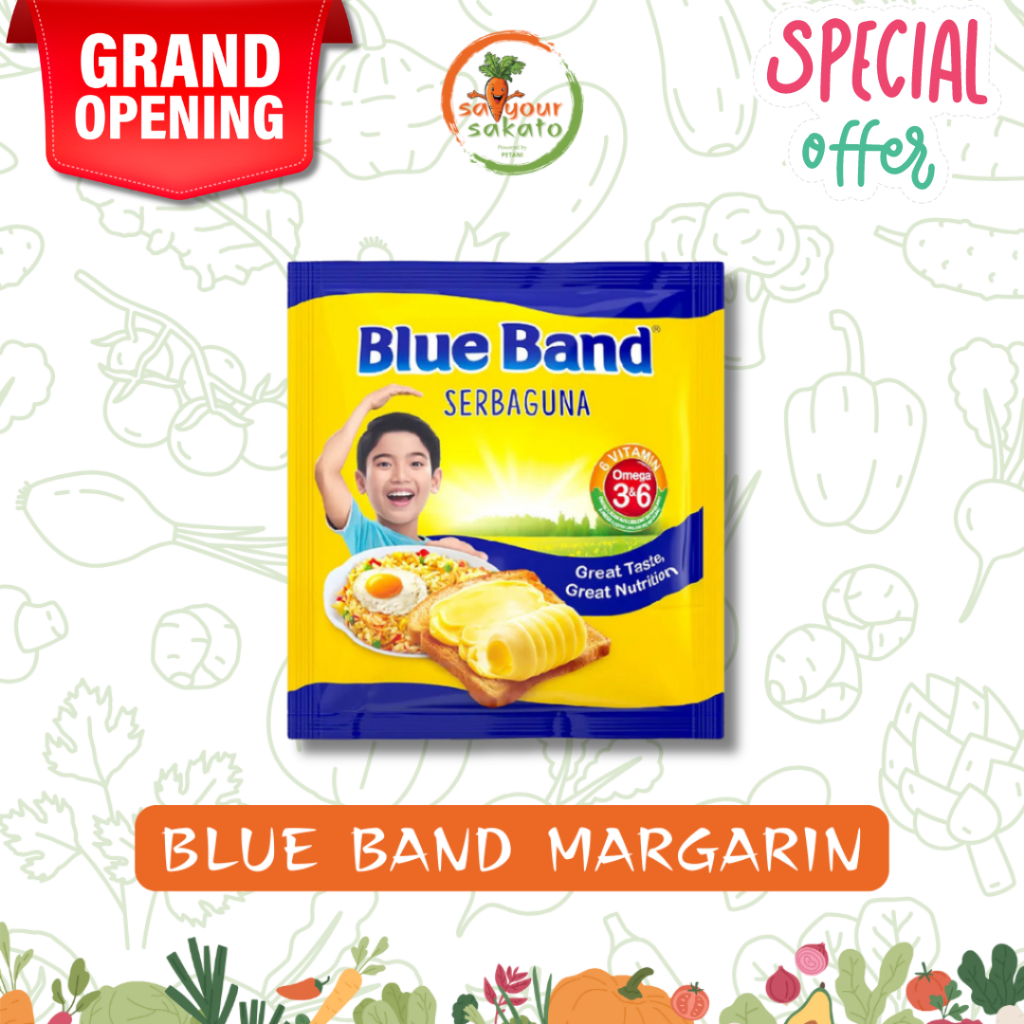 Jual Blue Band Margarin Serbaguna Per Bungkus 200gr Saiyour Sakato ...