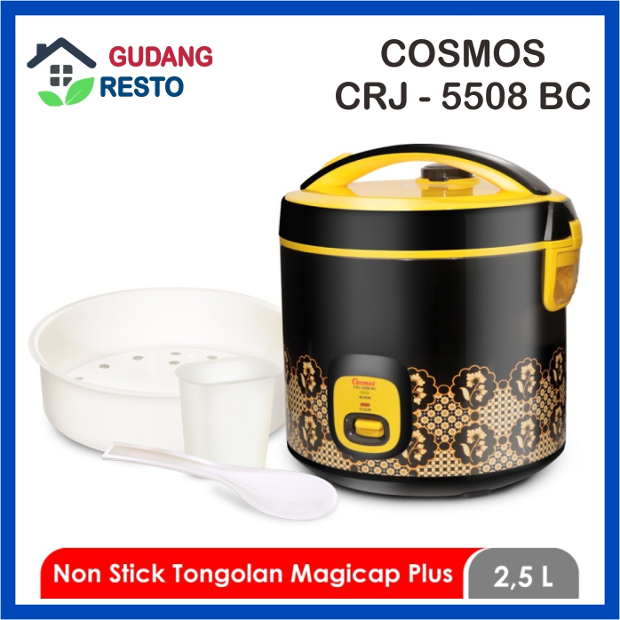 Jual COSMOS CRJ 5508 BC MAGIC COM 2.5 L RICE COOKER PENANAK NASI 2,5 ...
