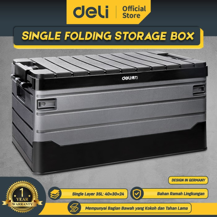 Jual Deli Tool Box / Kotak Box Perkakas Besar Kokoh Multifungsi ...
