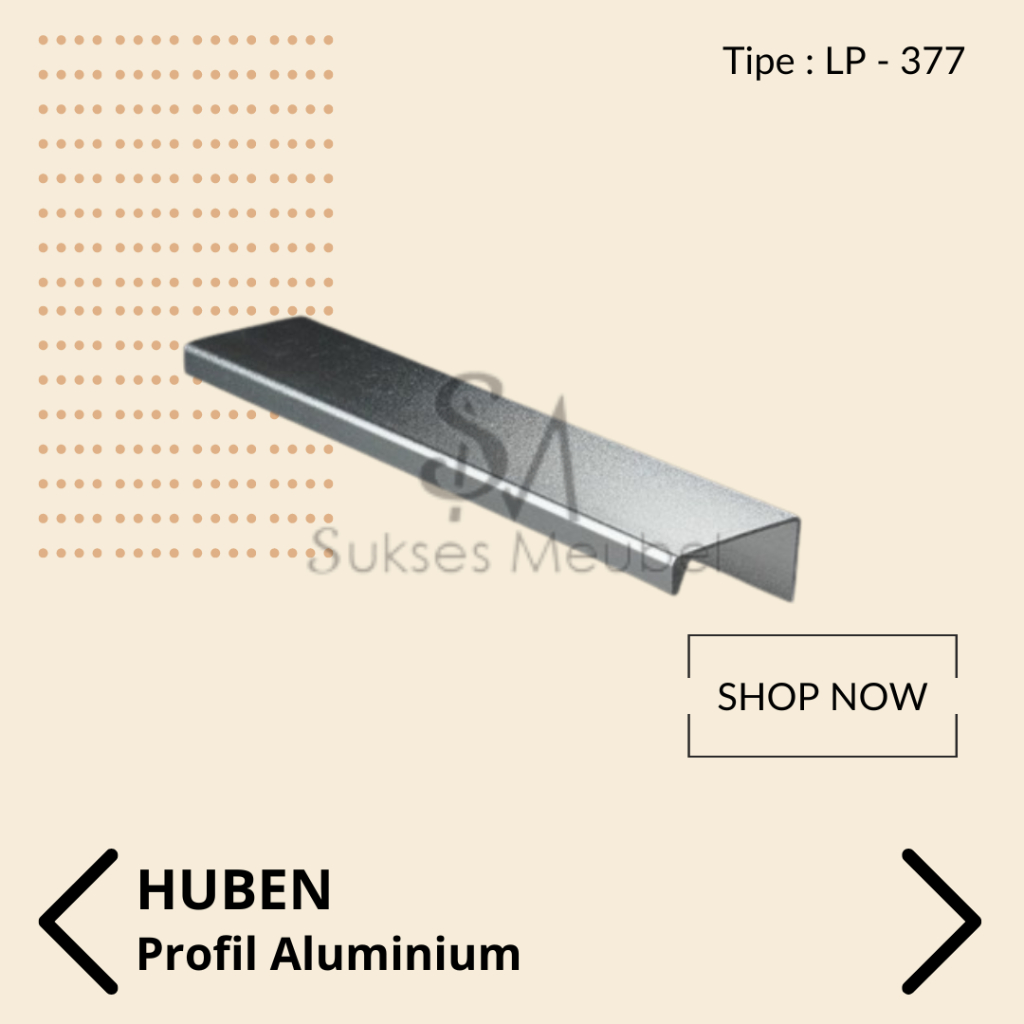 Jual HUBEN Handle 3 Meter LP 377 | Handle Aluminium 3 Meter HUBEN ...