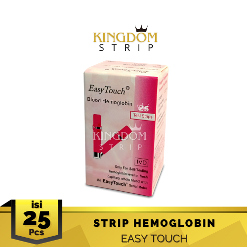 Jual Strip Easy Touch Hemoglobin ( isi 25 ) | Shopee Indonesia