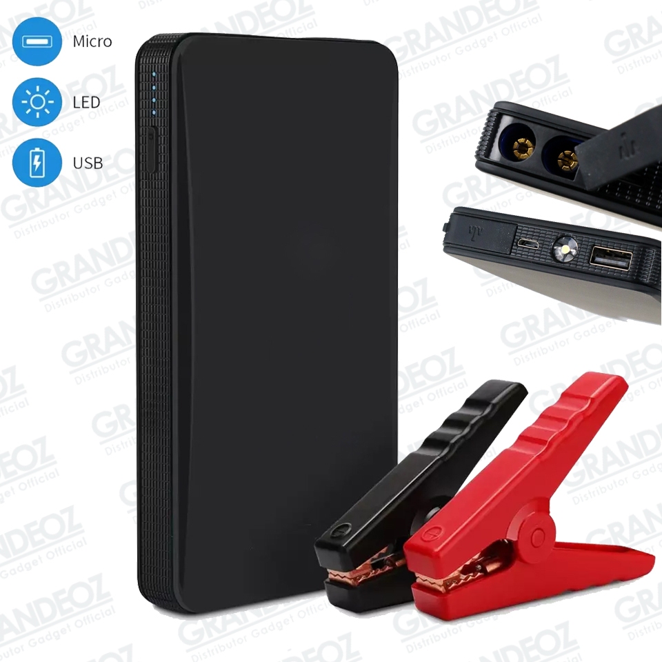 Jual [ORIGINAL] OTOHEROES Powerbank 10000mAh Aki Kering Mobil + Jumper ...