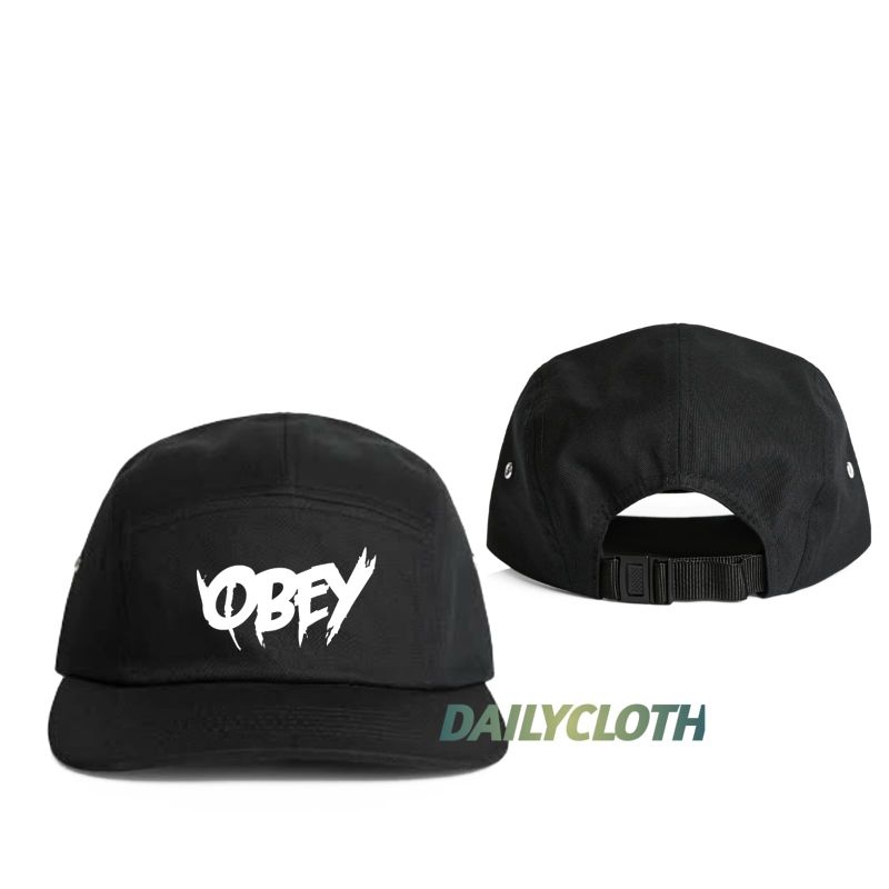 Jual TOPI 5 PANEL /TOPI SIX PANEL PREMIUM/TOPI CASUAL PRIA WANITA OBEY ...