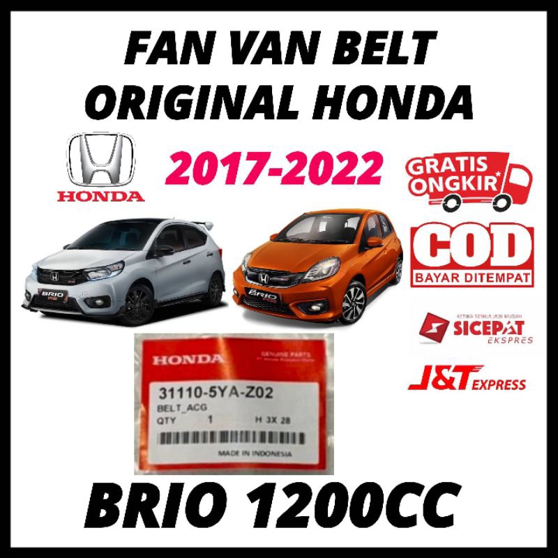 Jual Fan Belt Brio 1200CC, Brio 2014-2015, Brio 2017-2022 Original Honda | Shopee Indonesia