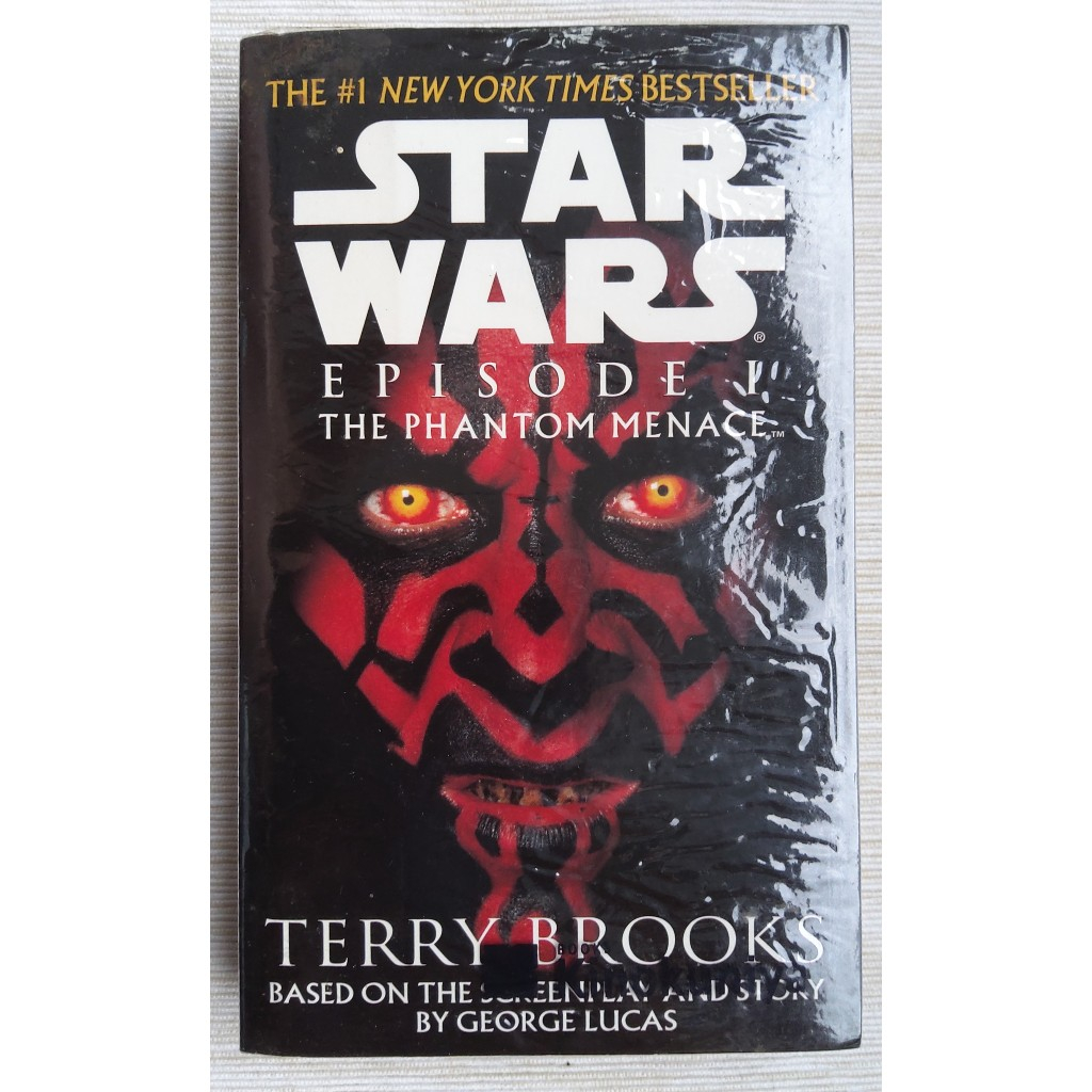 Jual STAR WARS NOVEL: Episode 1: The Phantom Menace by Terry Brooks ...