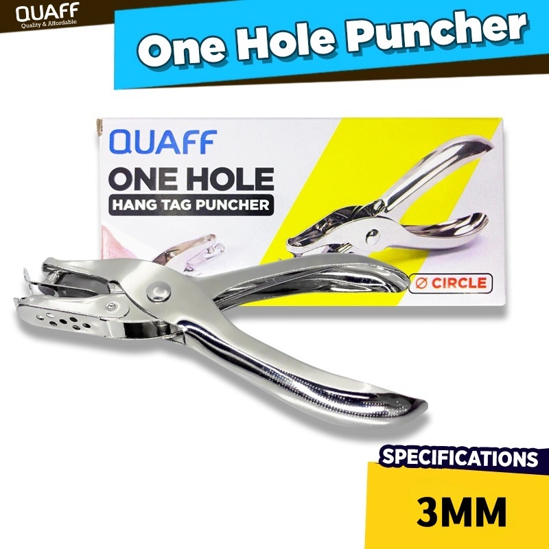 Jual 3mm 6mm Perforator 1 Lubang - Pembolong Kertas 1 Lobang PUNCH ...