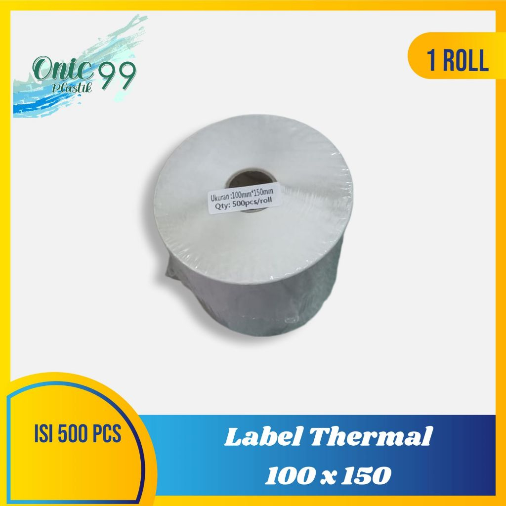 Jual THERMAL KUYA PREMIUM 100X150 ISI 500 LEMBAR | Shopee Indonesia