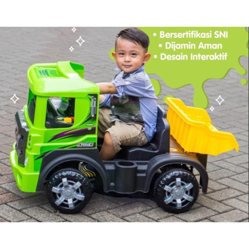 Jual SUPER JUMBO RIDE ON MEGA TRUCK MOBIL MOBILAN TRUK ANGKUT PASIR ...