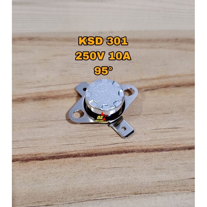 Jual KSD 301 Thermostat Fuse 95 °Otomatis Pengatur Suhu Dispenser 95 Derajat 10 A | Shopee Indonesia