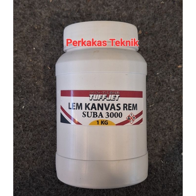 Jual TUFF JET Lem Kanvas Rem SUBA 3000 ukuran 1kg | Shopee Indonesia