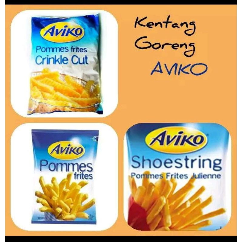 Jual KENTANG FROZEN AVIKO ISI 1 KG | Shopee Indonesia