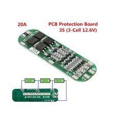 Jual baterai management system bms 3s 20a 20 ampere 12v 12 volt 18650 ...