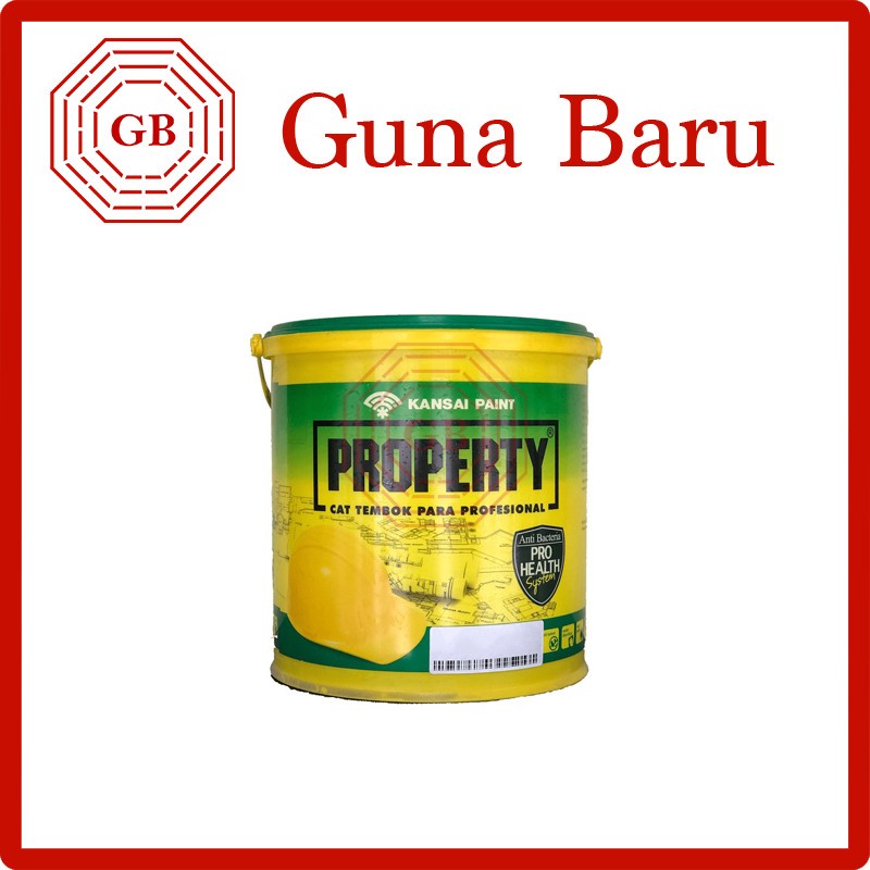 Jual PROPERTY CAT TEMBOK INTERIOR 5KG | Shopee Indonesia