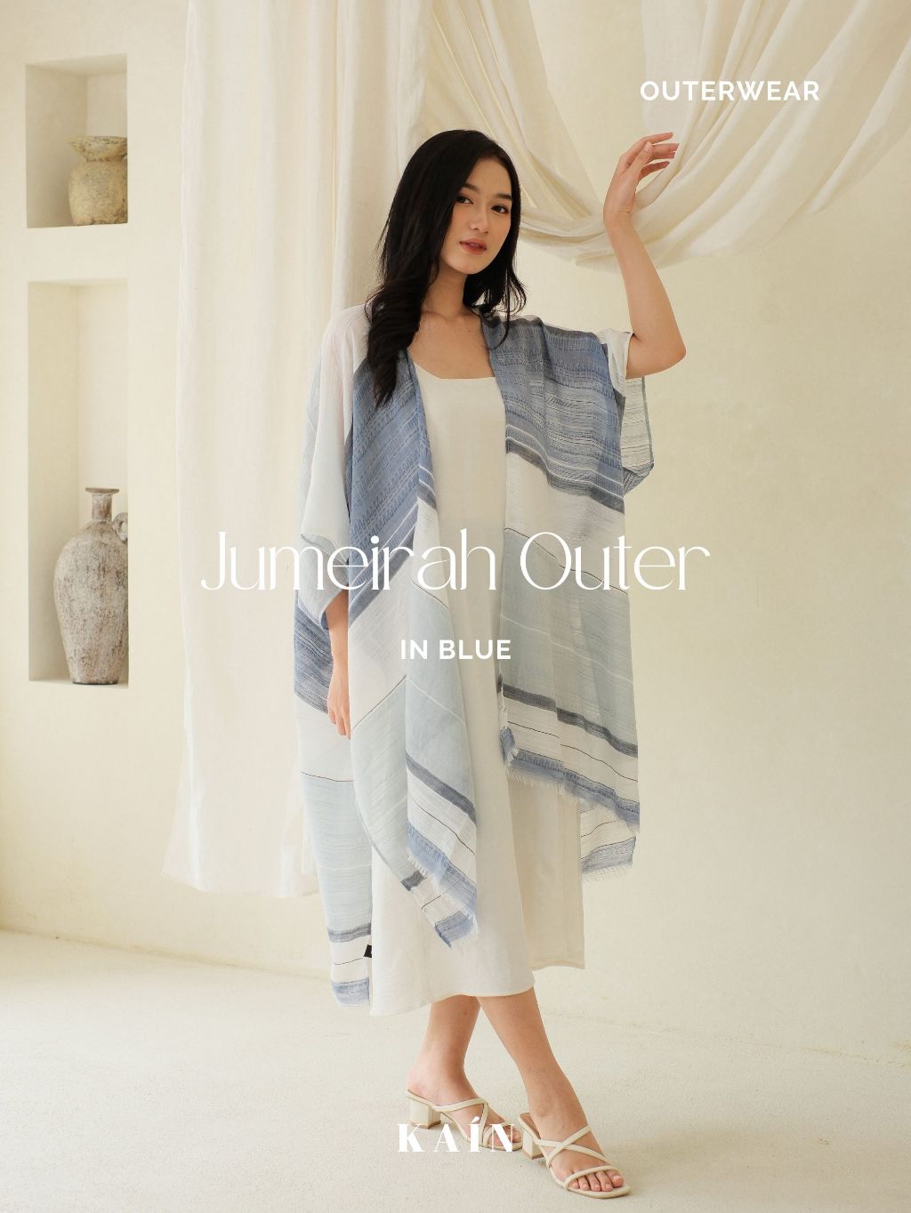 Jual SHOPKAIN Jumeirah Outer in Blue - OUTERWEAR | Shopee Indonesia