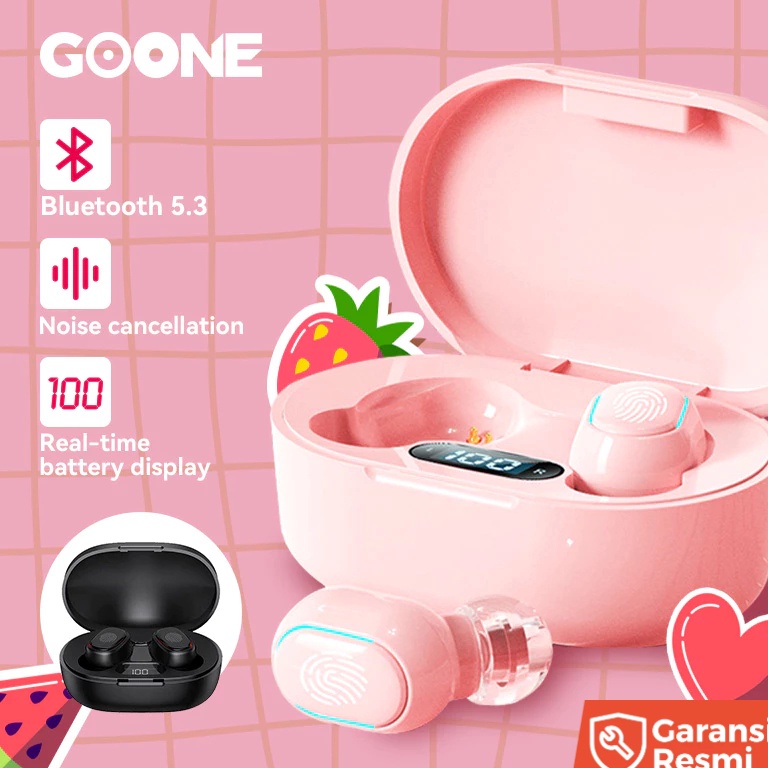 Jual READY GOONE TWS Macaron Handset Earphone Bluetooth Hifi Bass ...