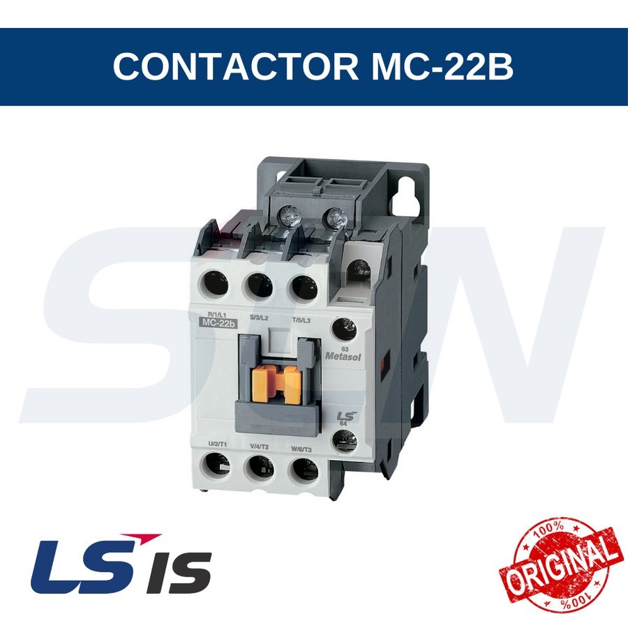 Jual MAGNETIC CONTACTOR/KONTAKTOR MC-22B LS IS New Ori MAGNETIC ...