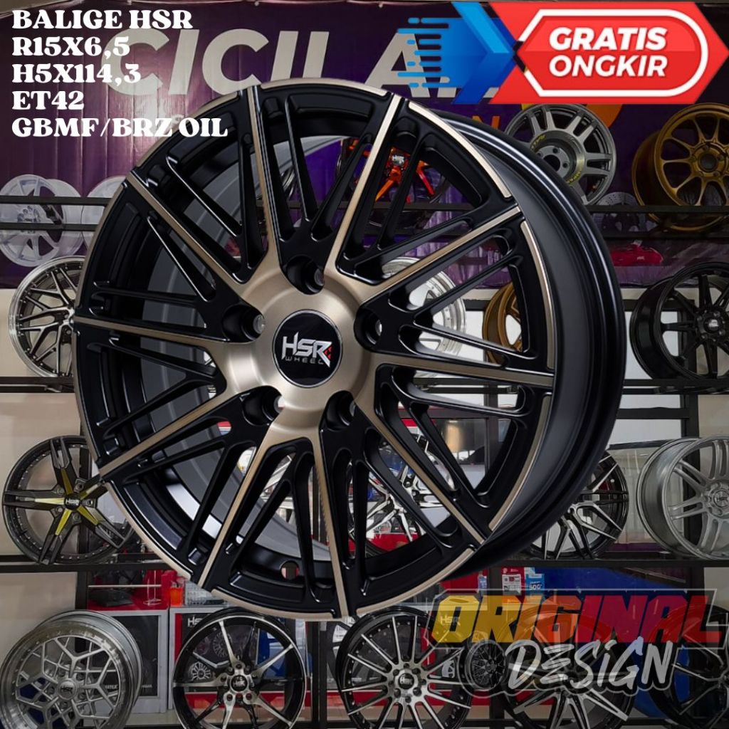 Jual Velg Mobil Ertiga , Xpander , Innova , Voxy , HSR BALIGE Ring 15 R15 | Shopee Indonesia