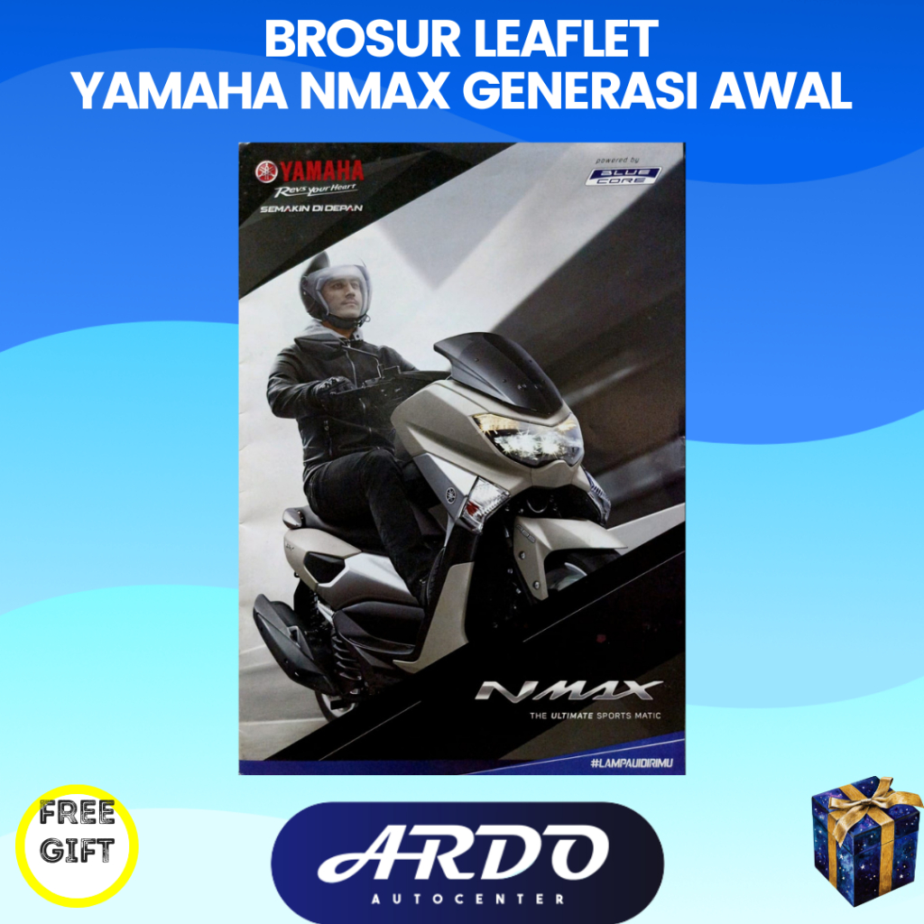 Jual Brosur katalog motor Yamaha Nmax Generasi awal leaflet | Shopee ...