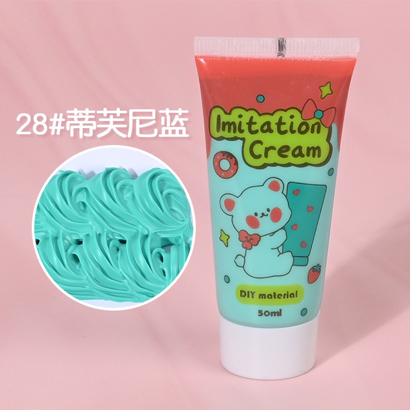 Jual deco diy simulation cream diy 50 ml buy 1 get 1 free spuit ...