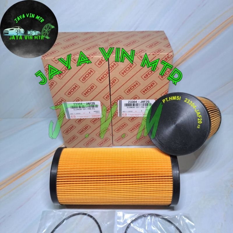 Jual fuel filter filter solar Hino 500/ Ht130 New 23304-JAF20 original ...
