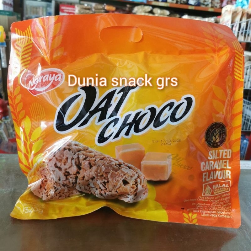 Jual Naraya oat choco 400gr varian coklat original pandan strawbery ...