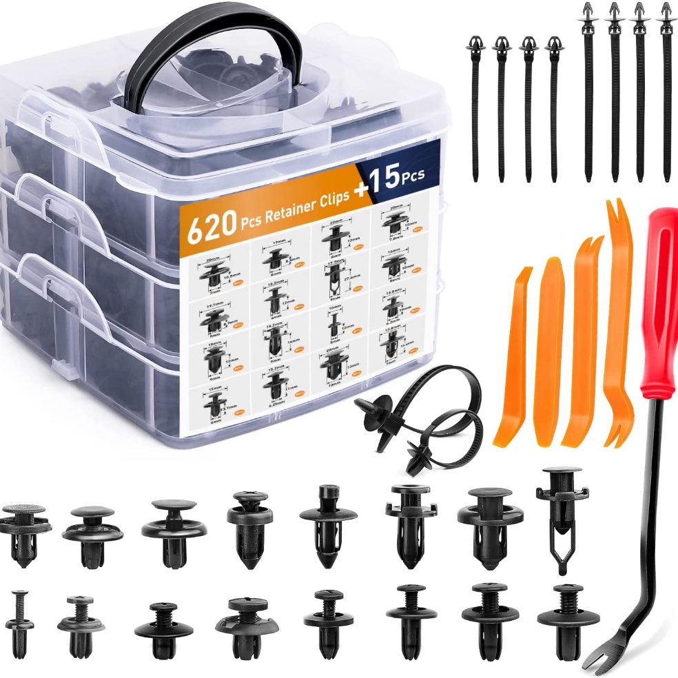 Jual Baut Rivet Mobil UNIVERSAL 62 35 24 19 plus alat congkel Klip ...