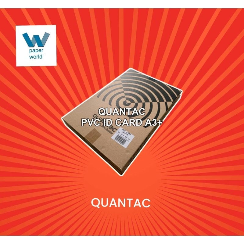 Jual QUANTAC PVC ID CARD " Minimal Pembelian 25 Set " | Shopee Indonesia