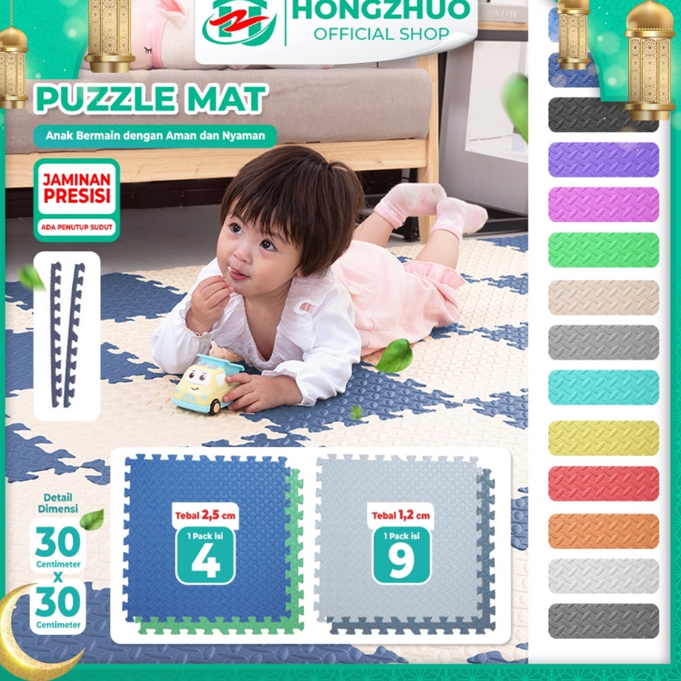 Jual Murah Hongzhuo Karpet Puzzle Lantai Anak Puzzle Karpet Lantai ...