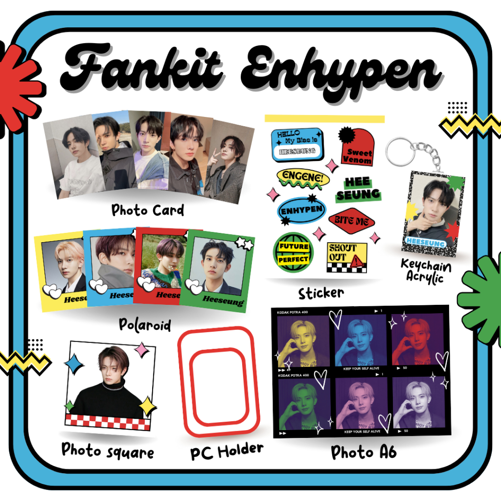 Jual [ FANKIT ENHYPEN ] GIFT BOX KPOP / HAMPERS KPOP / FANKIT BOX ...