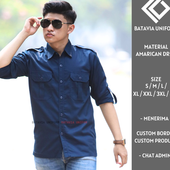 Jual Best Seller Baju Tactical Pria Lengan Panjang Kemeja Taktikal ...