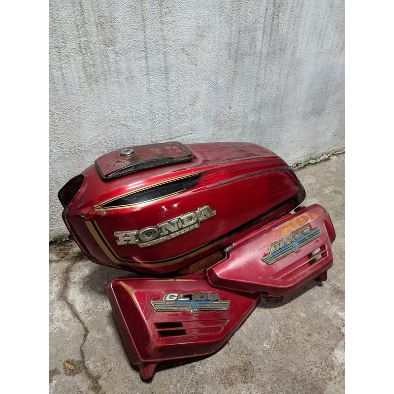 Jual tangki gl 125 gl 100 ori paint | Shopee Indonesia