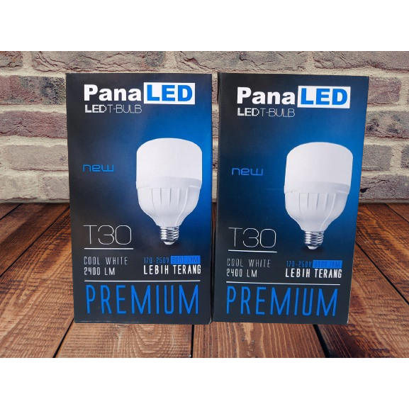 Jual Lampu LED Putih PanaLED PREMIUM By Luby 5W 10W 15W 20W 30W 40W Bohlam LED | Shopee Indonesia