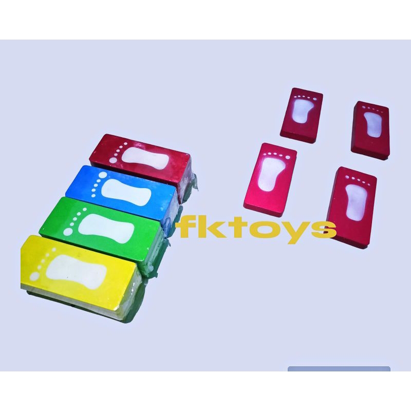 Jual balok kaki edukasi- permainan lari balok_FKtoys | Shopee Indonesia
