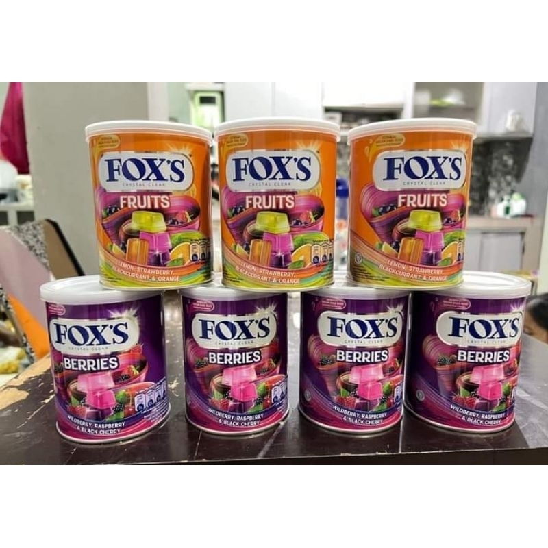 Jual Permen foxs kaleng 180 gram exp SEPT 2025 | Shopee Indonesia