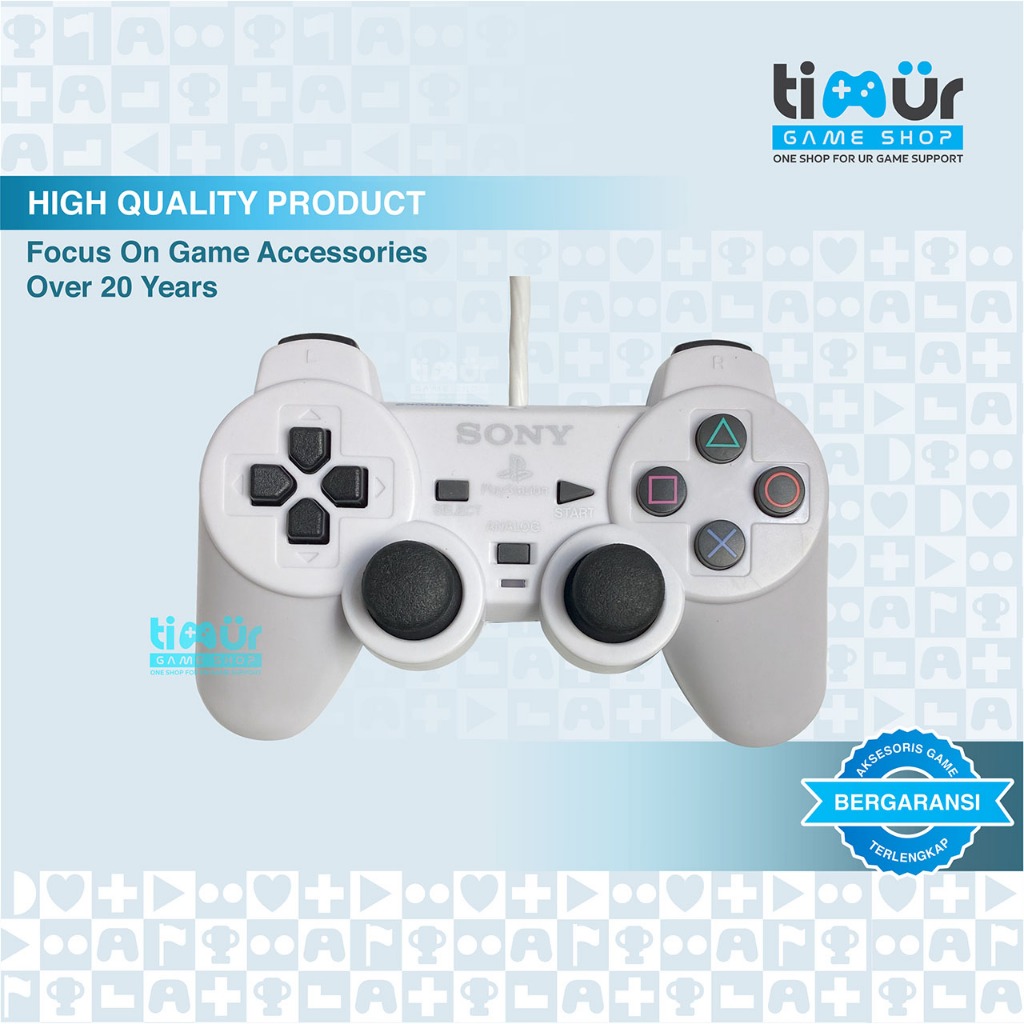 Jual Stik Stick Controller PS2 Ori Original Pabrik Warna Putih | Shopee ...