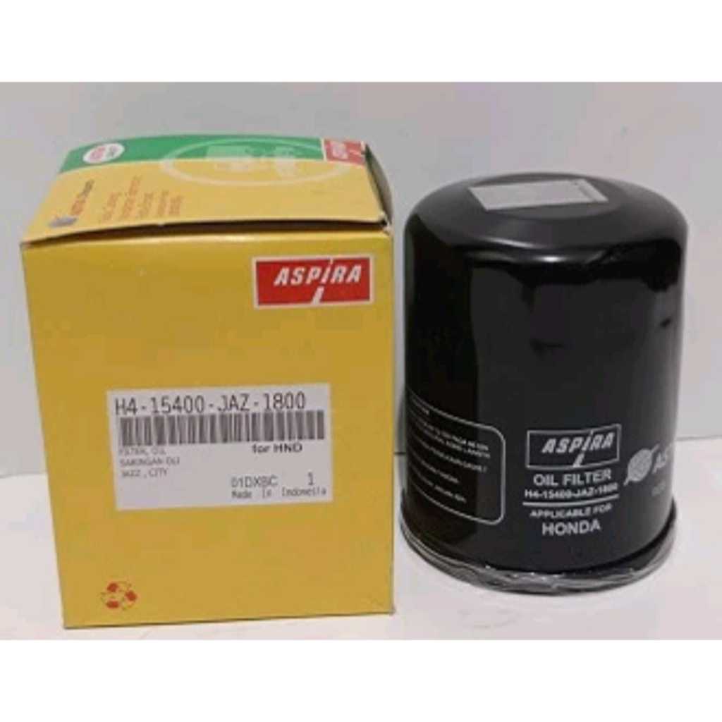 Jual FILTER OLI ASPIRA H-4-15400-JAZZ-1800 HONDA JAZZ,ALL NEW HONDA ...
