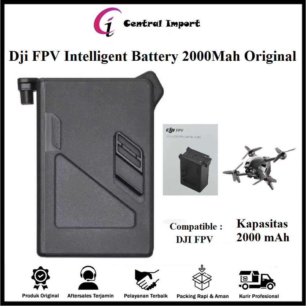 Jual Dji FPV Intelligent Flight Battery 2000 mAh - FPV Battery - FPV ...
