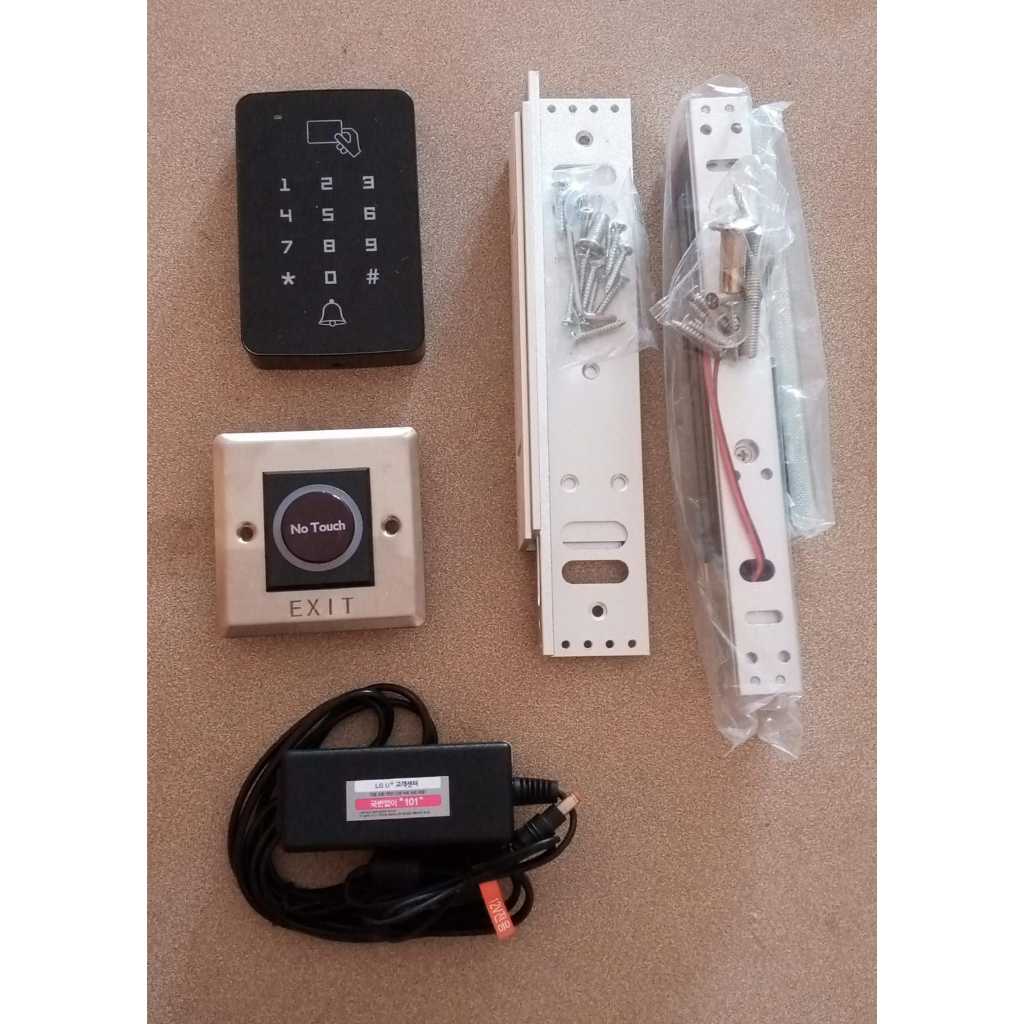 Jual Paket Access Control Door RFID Magnetic Lock KAPASITAS BESAR ...