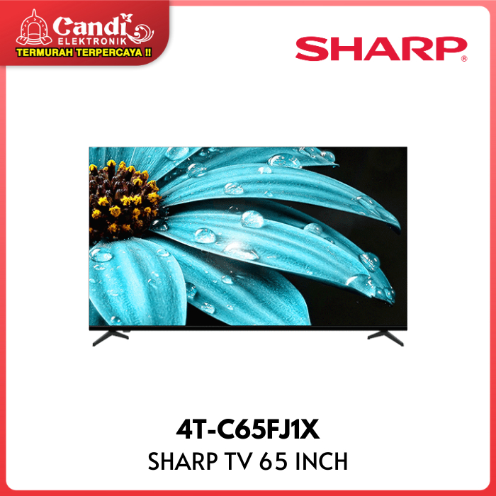 Jual TV SHARP 4T-C65FJ1X 65 INCH 4K GOOGLE TV FRAMELESS 4TC65FJ1X ...