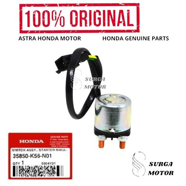 Jual Swit Relay Bendik Starter Magnetic Supra GTR Sonic 150R 150 K56F ...