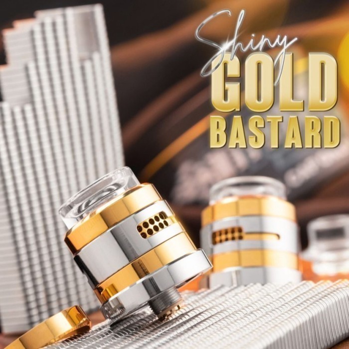 Jual RDA NITROUS DUAL CAP LIMITED EDITION SHINY GOLD DUAL CAP 22MM ...