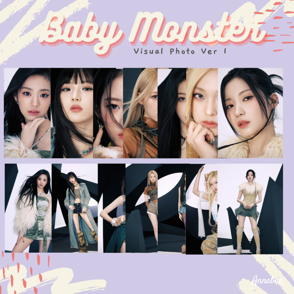 Jual Poster Baby Monster Visual Photo Ver | Shopee Indonesia