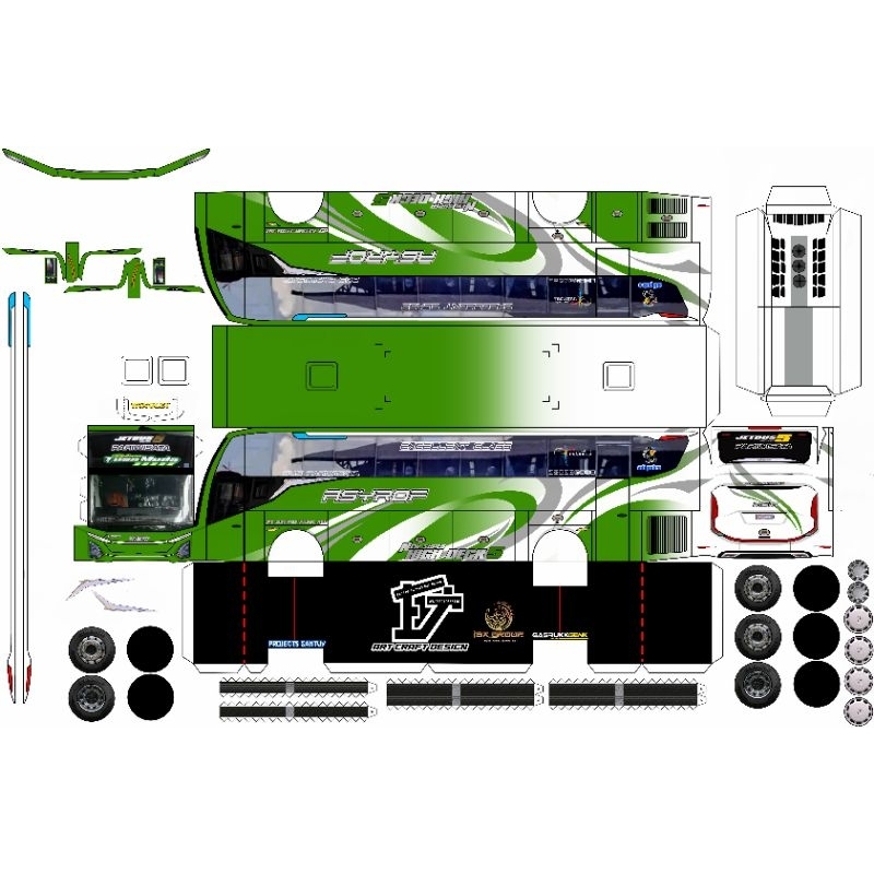 Jual POLA MINIATUR BUS TUAN MUDA JB5 Casper jb5 | Shopee Indonesia