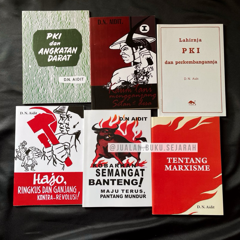 Jual PAKET BUKU LANGKA DN AIDIT - SEJARAH G30S - MUSSO - SEMAOEN ...