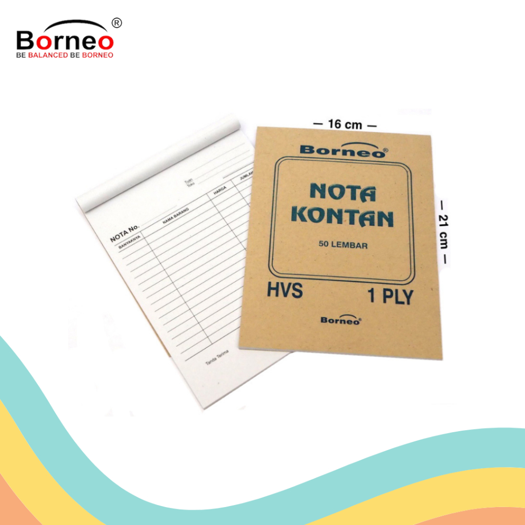 Jual BUKU NOTA BESAR 1 PLY BORNEO (1 PCS) | Shopee Indonesia
