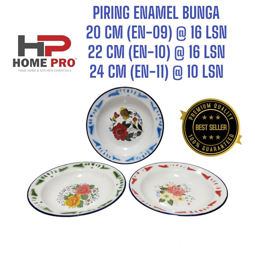 Jual Piring enamel jadul motif bunga burik | Shopee Indonesia