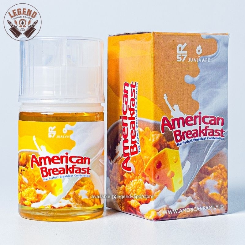 Jual FREEBASE - LIQUID AMERICAN BREAKFAST V4 60ML AUTHENTIC | Shopee ...